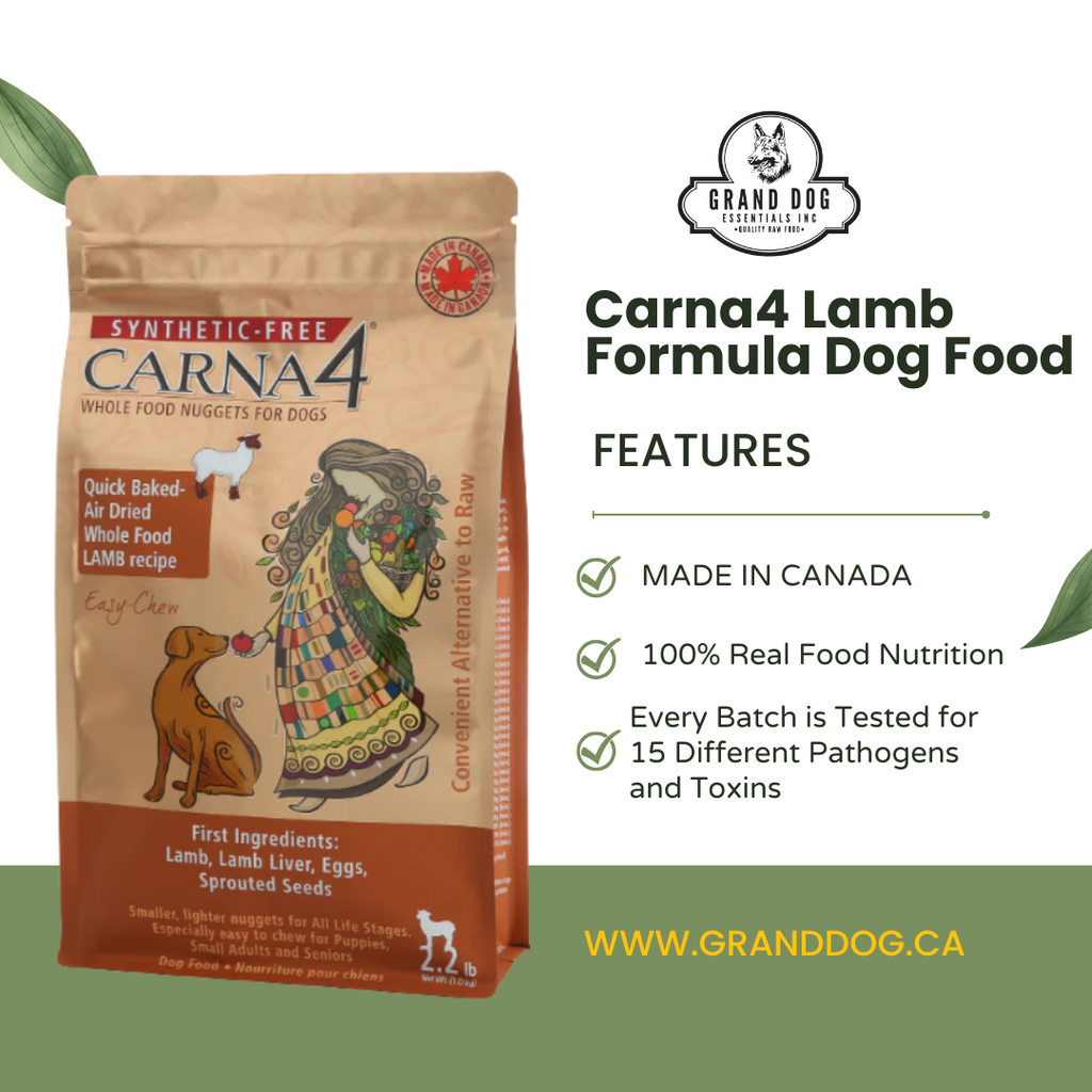 Carna4 Lamb Dog Food – Grand Dog Essentials