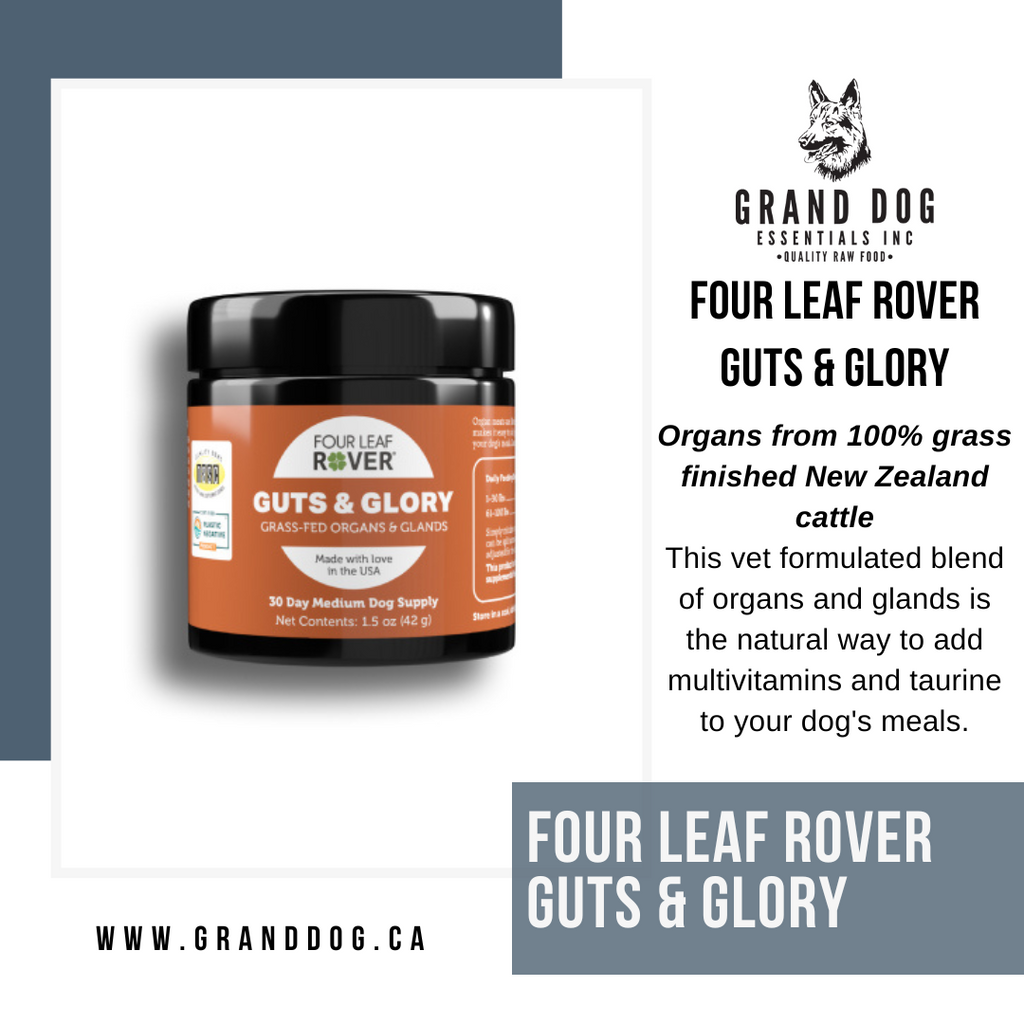 4LR Guts & Glory - Grass Fed Organs for Dogs – Grand Dog Essentials