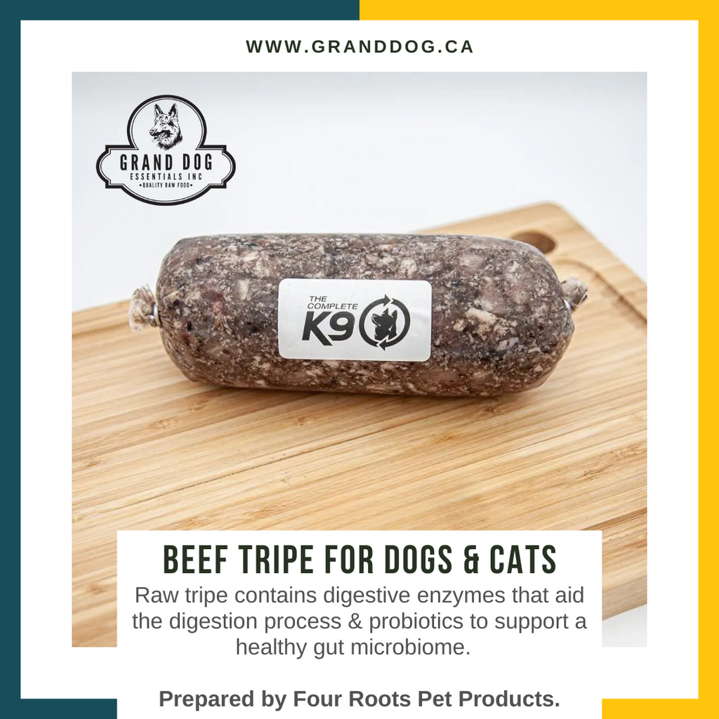CK9 Ground Tripe for Dogs & Cats – Grand Dog Essentials